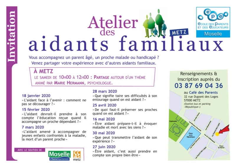 RSMA - ATELIER DES AIDANTS FAMILIAUX RSMA - ATELIER DES AIDANTS FAMILIAUX